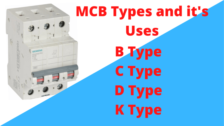 How to Select MCB? – UpVey