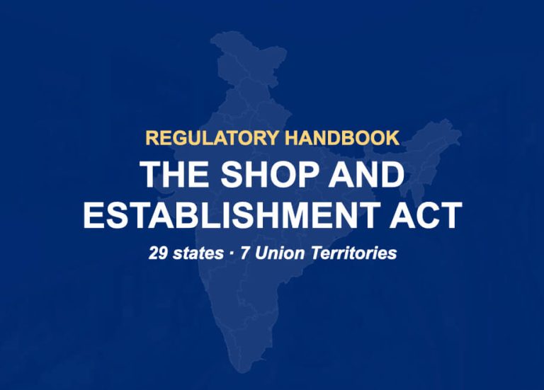 What is the Shop and Establishment Act of India – UpVey